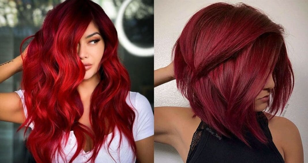 18 Best Dark Red Hair Color Ideas