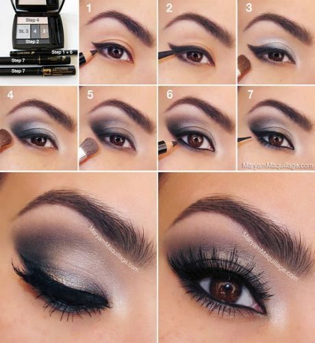 Step By Step Makeup Tutorials For Brown Eyes-460w - HAIRS