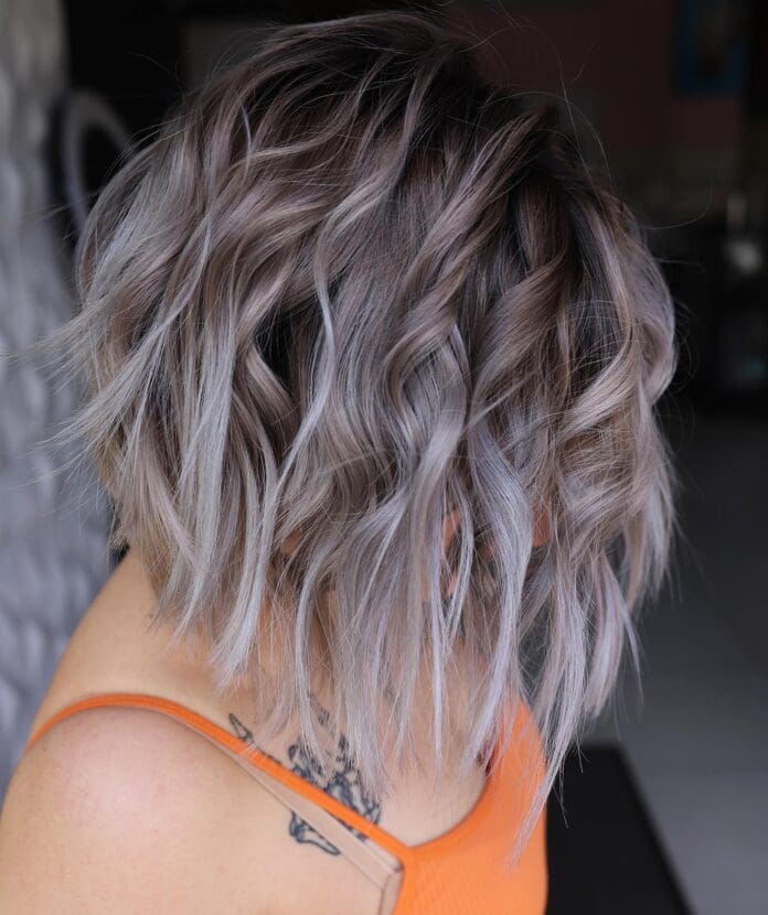 45 Hottest Gray Ombre Hair Color Ideas to Try in 2023