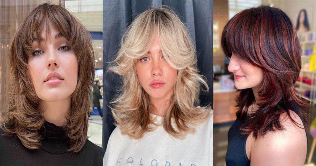 17 Layered And Choppy Face Framing Haircuts For Shoulder Length Hair