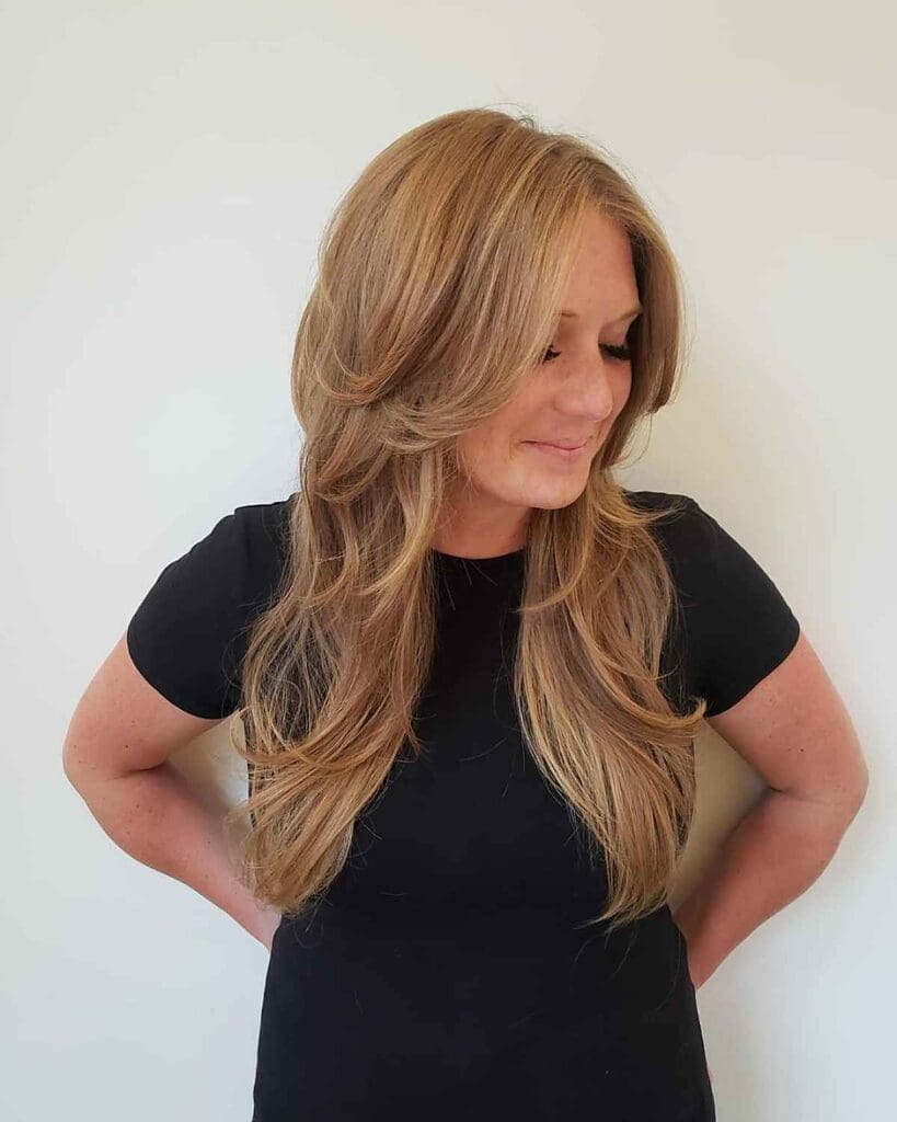 18 Top Front Layered Haircuts for Long Hair | HAIRS