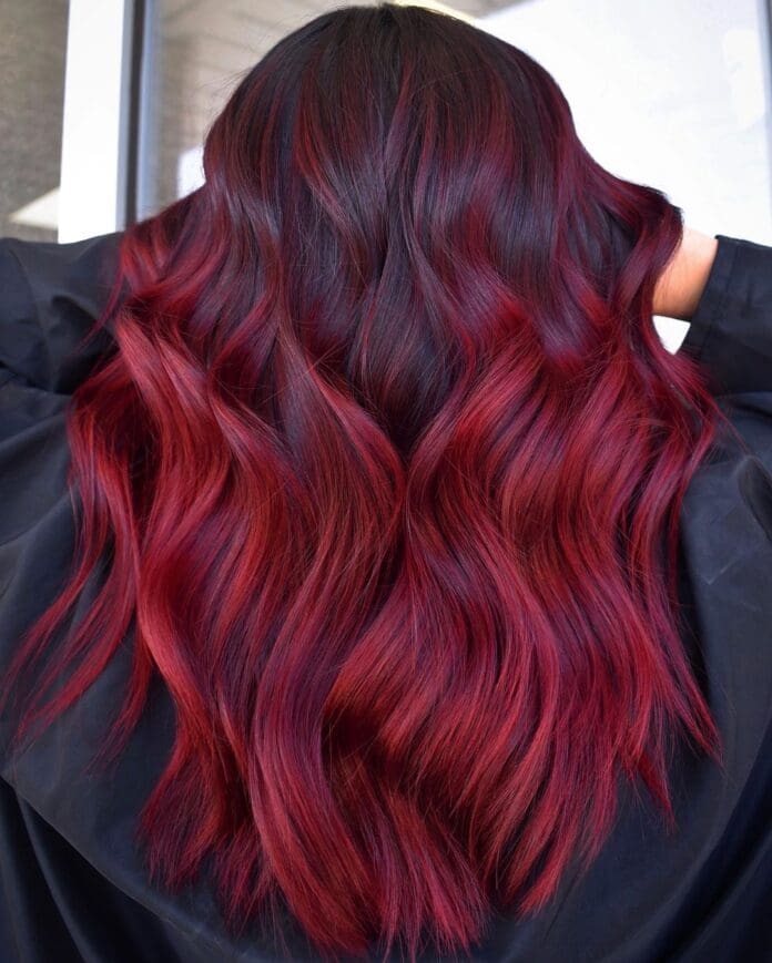 34 Stunning Dark Red Hair Colors to Inspire Your Next Look