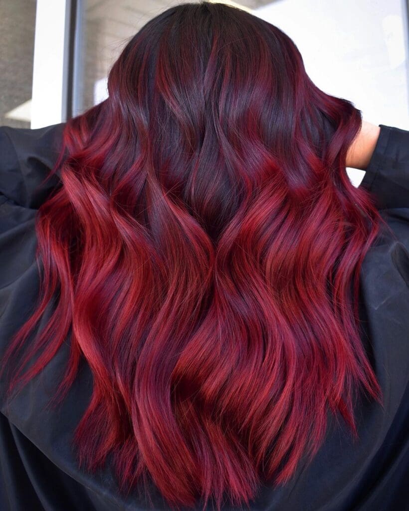 34 Stunning Dark Red Hair Colors to Inspire Your Next Look