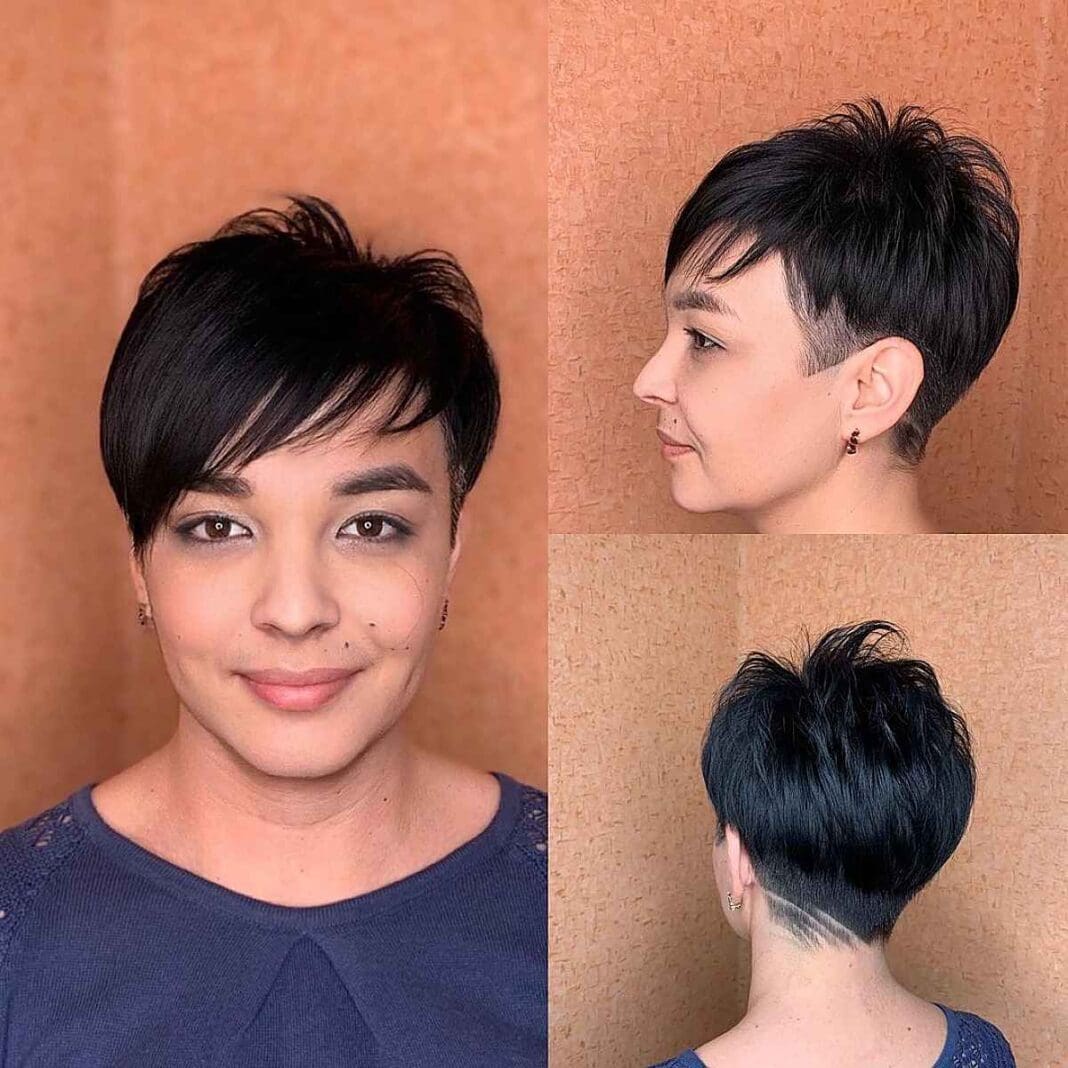 28 Trendy Short Hairstyles with Side Bangs Women Love Right Now