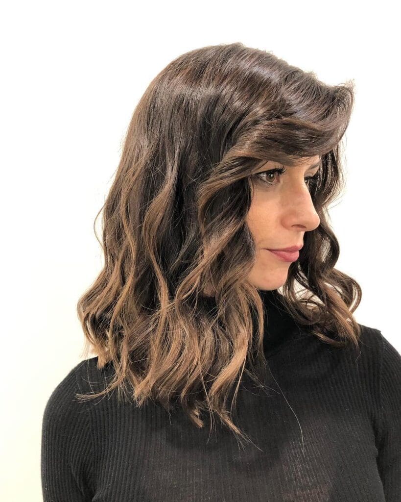 27 Stunning Examples of Long Hair with Side Bangs