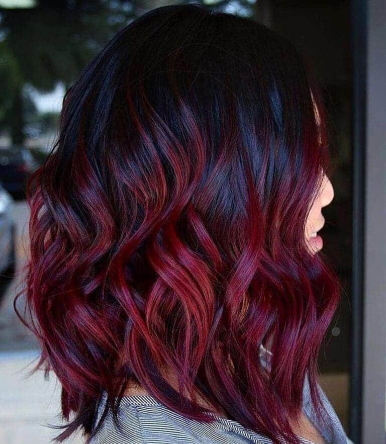 34 Stunning Dark Red Hair Colors to Inspire Your Next Look