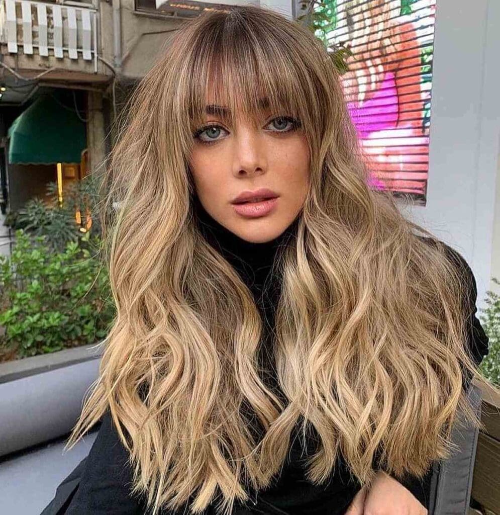 30 Stunning Ways to Style Long Bangs for Long Hair