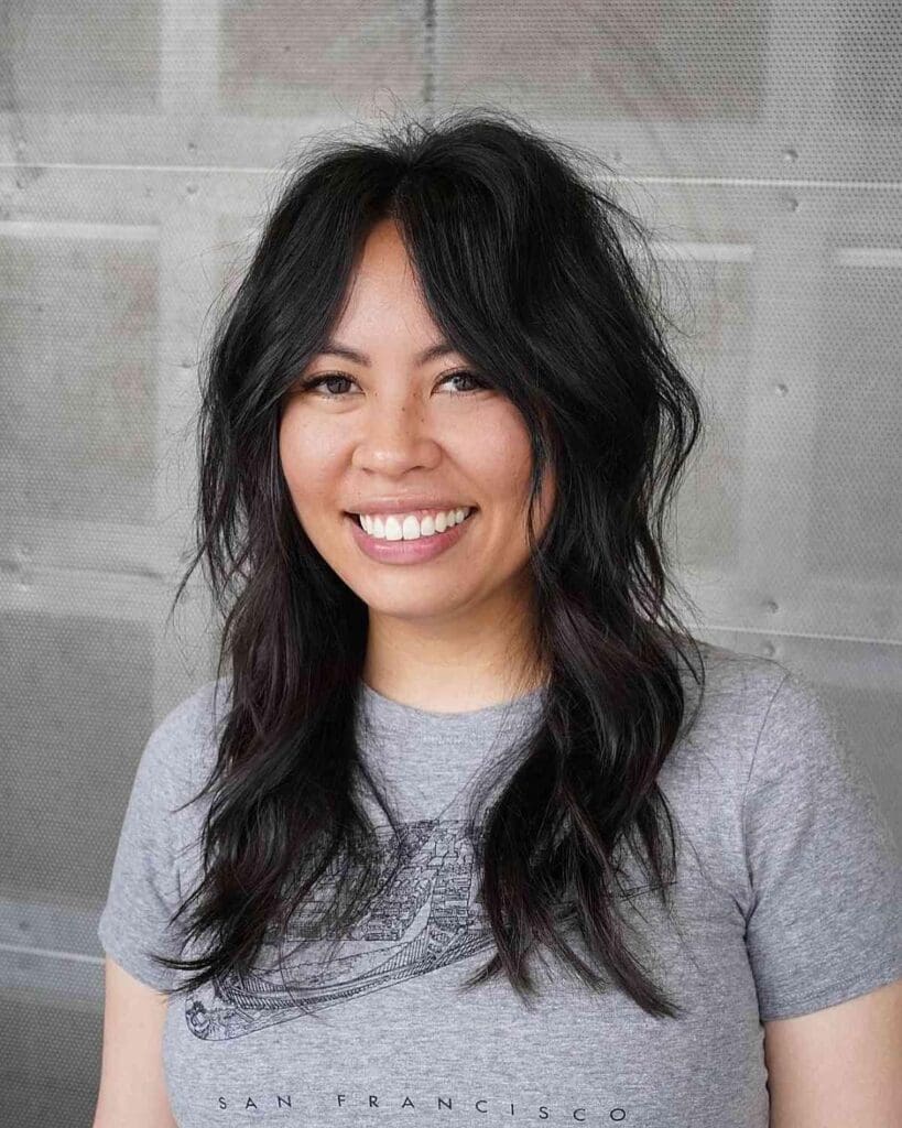 24 Awesome Wolf Cuts for Medium-Length Hair | HAIRS