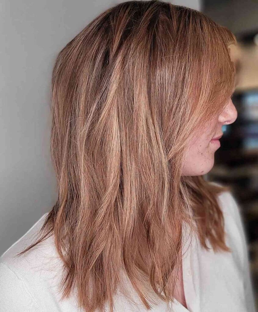17 Sweet Strawberry Blonde Balayage Hair Color Ideas