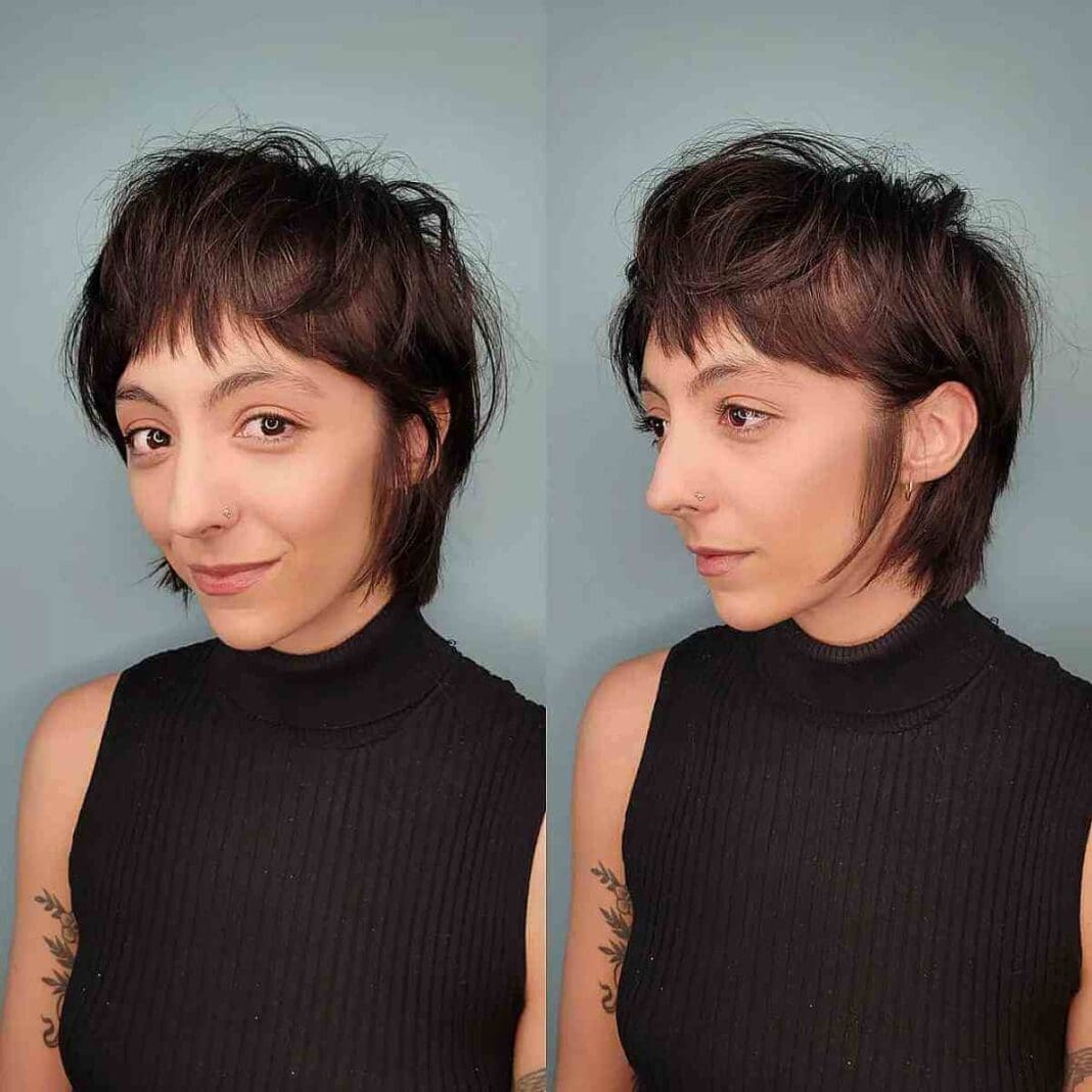 19 Jaw-Length Shag Haircuts to Pull-Off a Short Shag