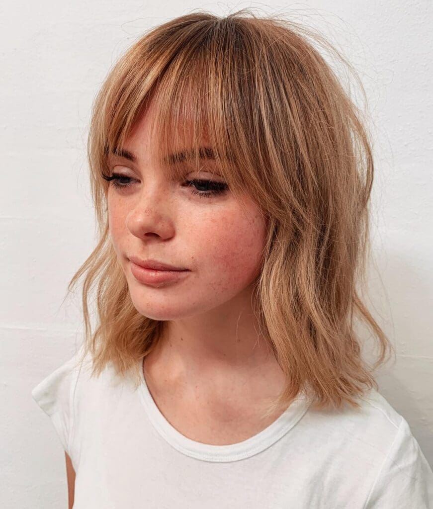 25 Latest Long Bob with Bangs + What to Consider Before Getting This