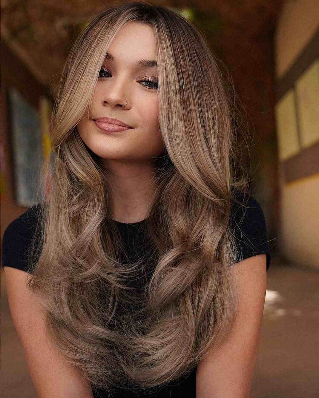 30 Stunning Ways to Style Long Bangs for Long Hair | HAIRS