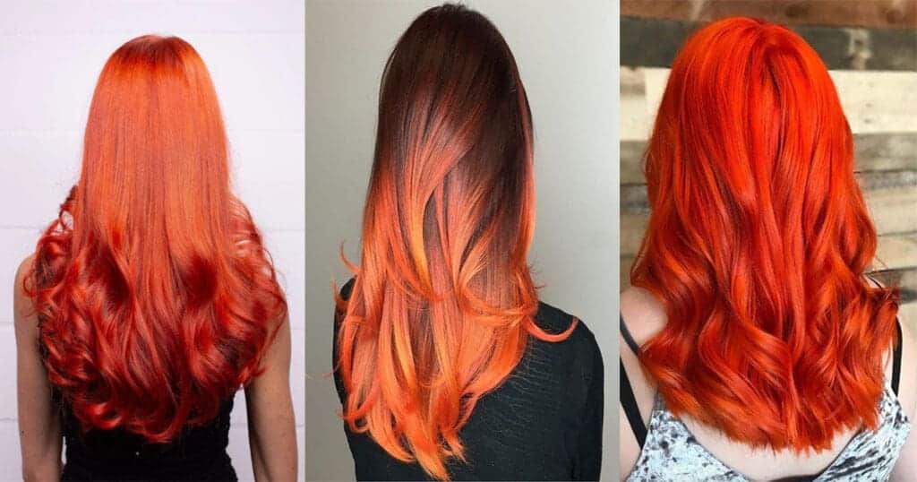 20 Uniquely Gorgeous Orange Hair Color Ideas