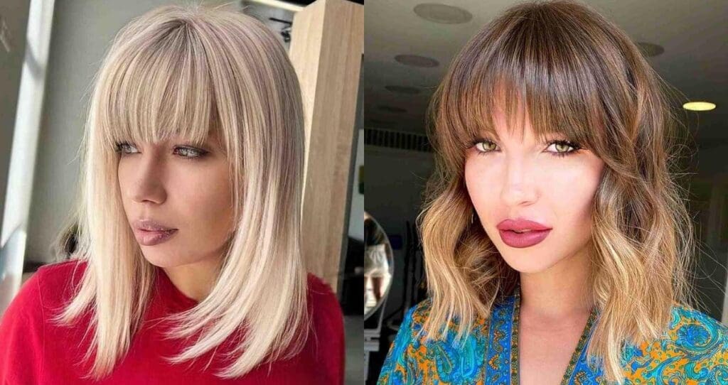 33 Chic and Edgy Styles Featuring Choppy Bangs for Women