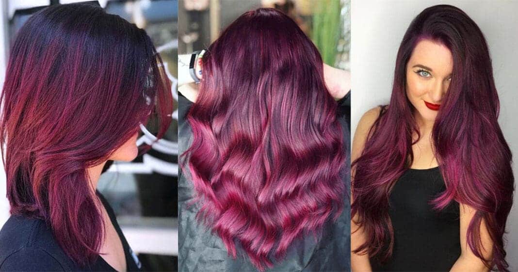 Plum Perfection: Discover the Beauty of Plum Hair in 51 Different Styles