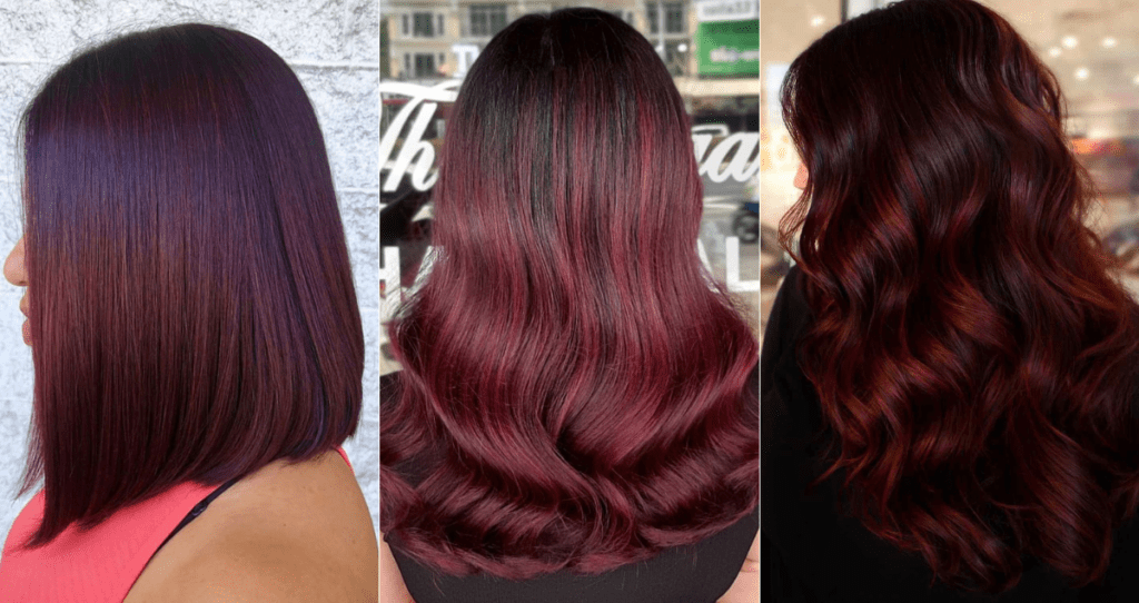 From Auburn to Burgundy: 36 Stunning Dark Red Hair Colors
