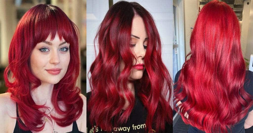 Bright Red Hairstyles: Vivid and Versatile Looks