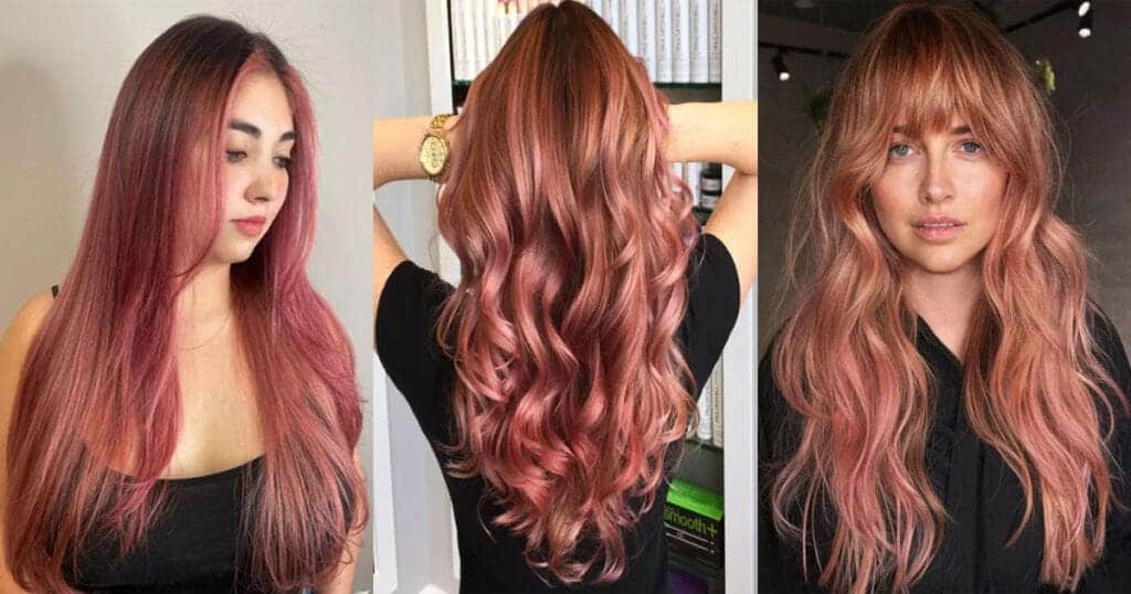 31 Stunning Rose Gold Hair Color Inspirations