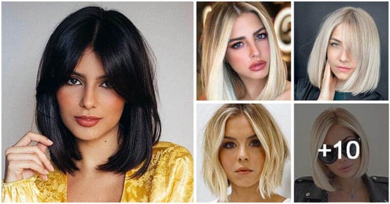 13 Adorable Ideas For Middle Part Bob In 2025