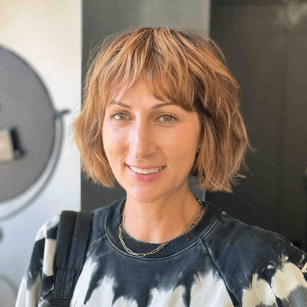 17 Adorable Textured Bob with Bangs Hairstyle Ideas