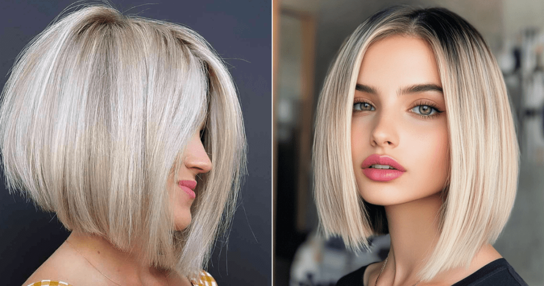 27 Chic Angled Bob Haircuts for Thick Hair to Feel Lighter