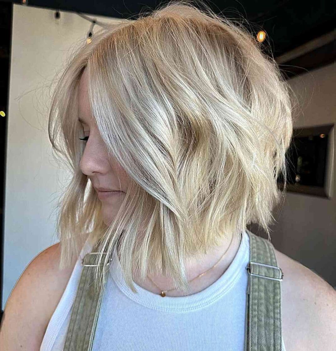 25 Choppy Layered Bobs