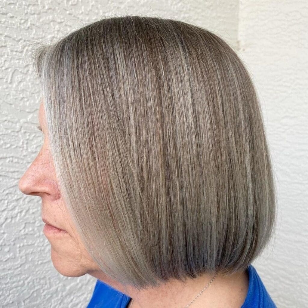 31 Trendsetting Long Blunt Bobs for a Chic, Modern Lob