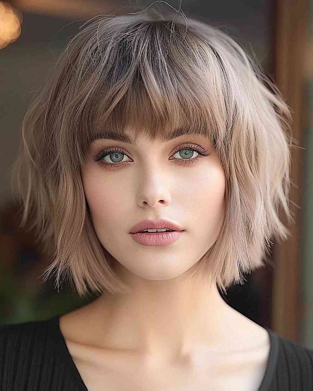24 Choppy Layered Bobs