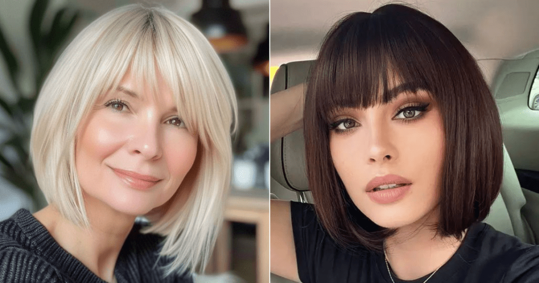 26 Trendiest Long Bob with Bangs Hairstyles for 2025
