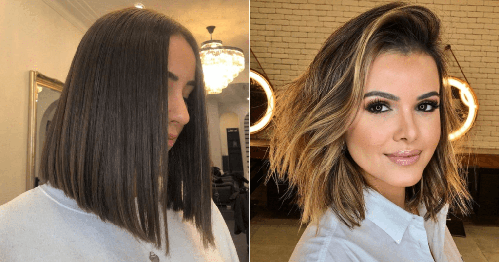 31 Trendsetting Long Blunt Bobs for a Chic, Modern Lob