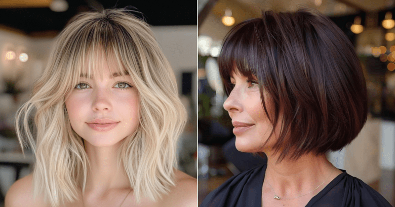 34 Modern Layered Bob with Bangs to Embrace in 2026