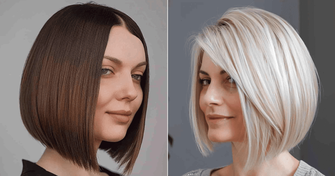 34 Chic Angled Bob Haircuts for Every Face Shape and Hair Type