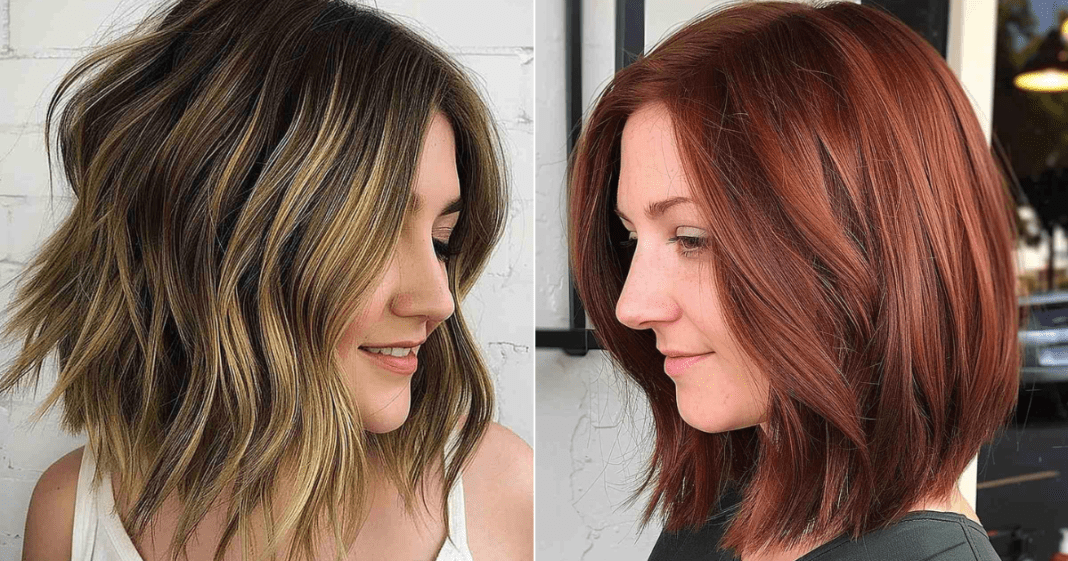 37+ Cool Long Choppy Bob Haircuts for That Effortless Beachy Vibe