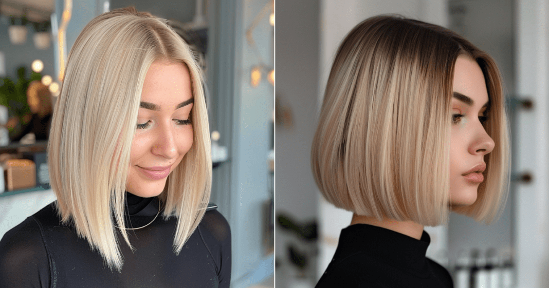 33 Sleek One-Length Bob Haircuts for Timeless Style