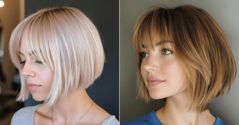 32 Flattering Inverted Bob with Bangs for Women in 2025