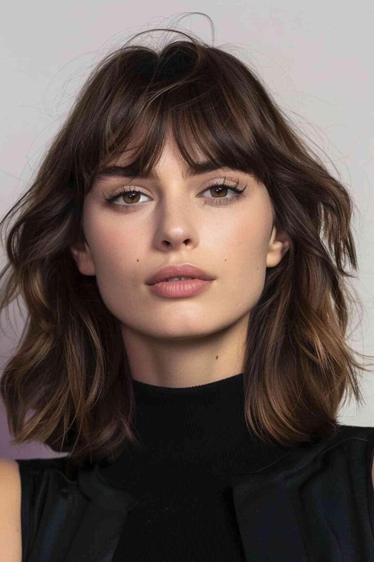 34 Trendiest Long Bob with Bangs Hairstyles You Need to Try