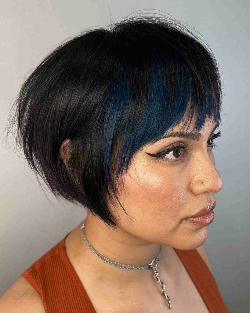 43 Stylish Short Bob Haircuts with Bangs for a Fresh Look