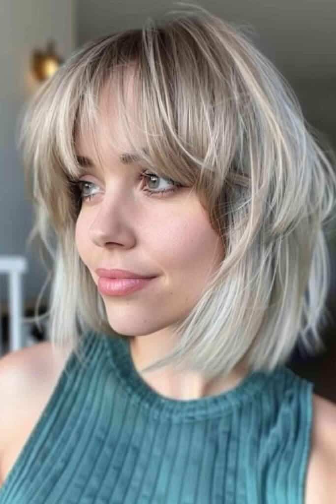 30 Trendiest Long Bob with Bangs Hairstyles You Need to Try