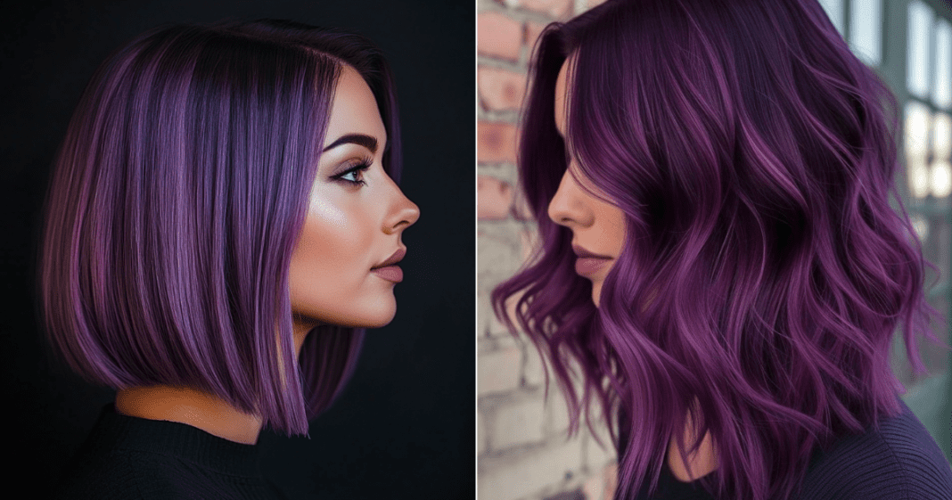 28 Dazzling Purple Highlights for a Vibrant 2026