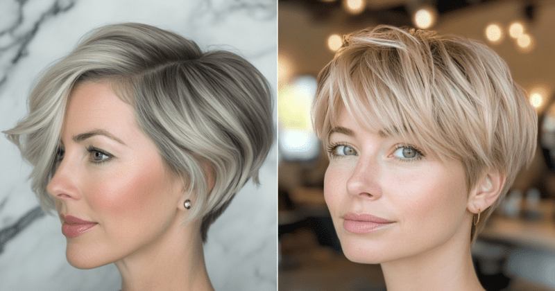 37 Modern Pixie Cut with Bangs for a Face-Framing Effect
