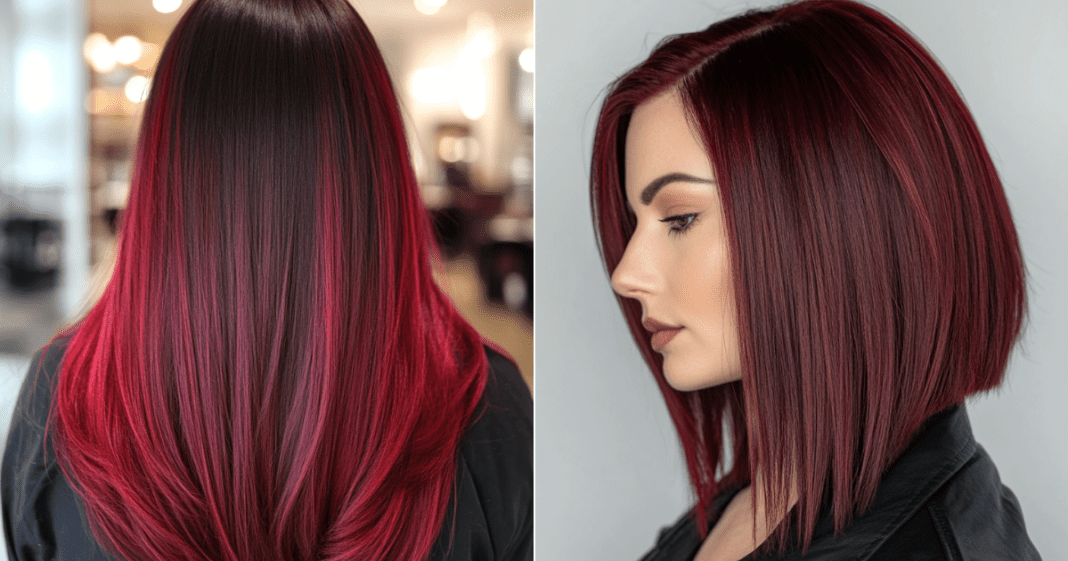 33 Stunning Red Ombre Hair Colors to Light Up 2026