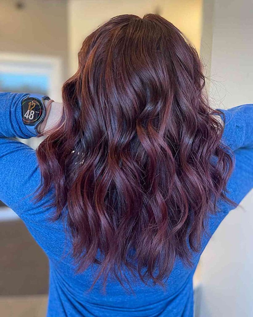 35 Maroon Hair Color Inspirations for 2025 | HAIRS