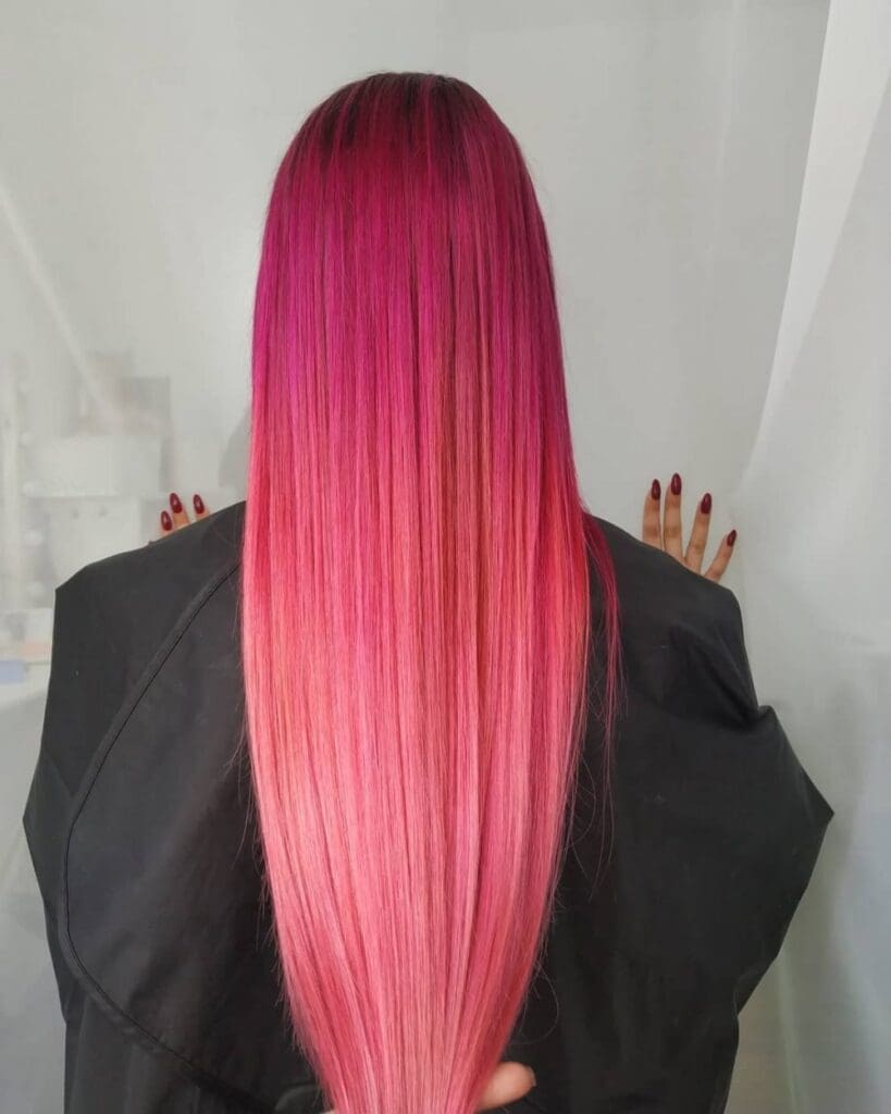 24 Cute Pink Ombré Hair Ideas to Try in 2025
