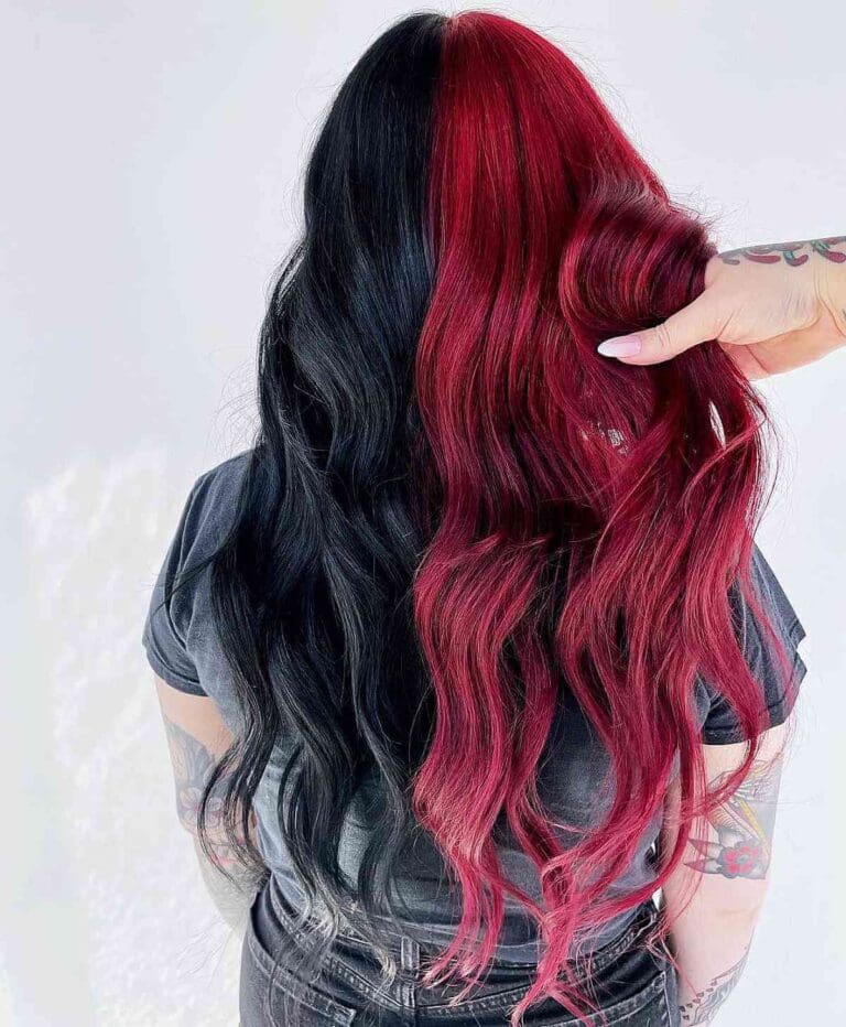 Red and Black Hair: Stylish Ombre, Balayage, and Highlights