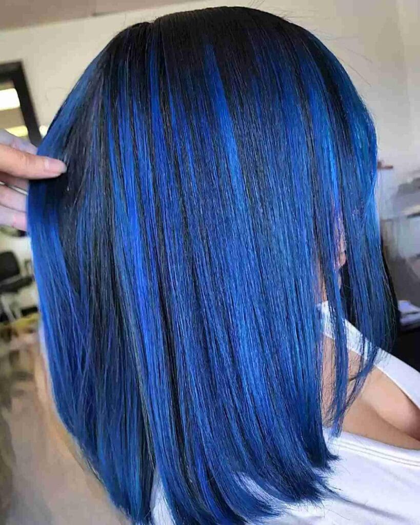 34 Stunning Blue Balayage Hair Color Ideas That Will Turn Heads
