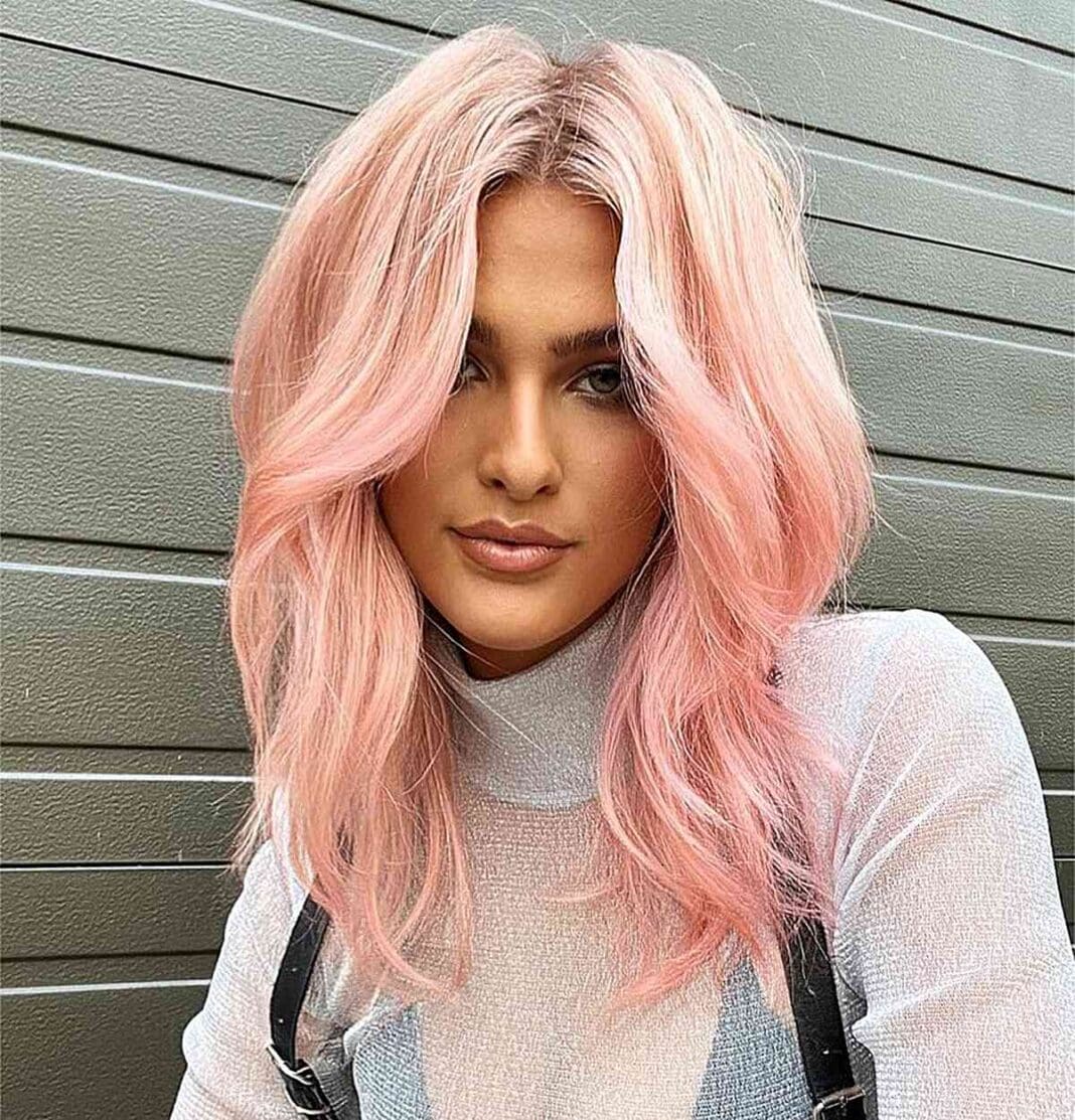 29 Chic Light Pink Hair Color Inspirations for 2025