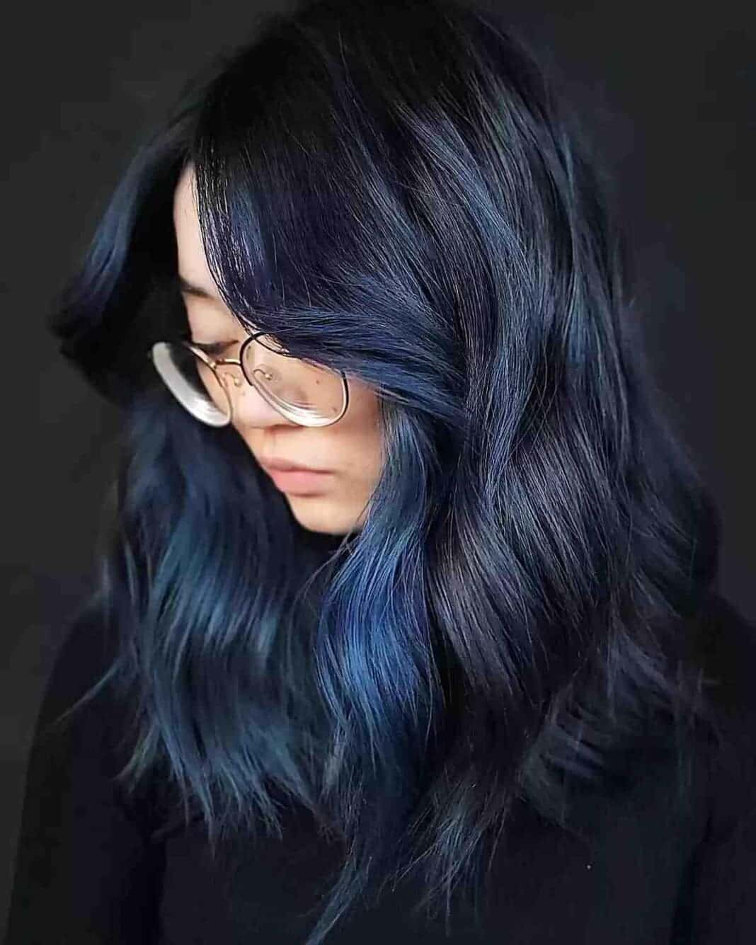 34 Stunning Blue Balayage Hair Color Ideas That Will Turn Heads