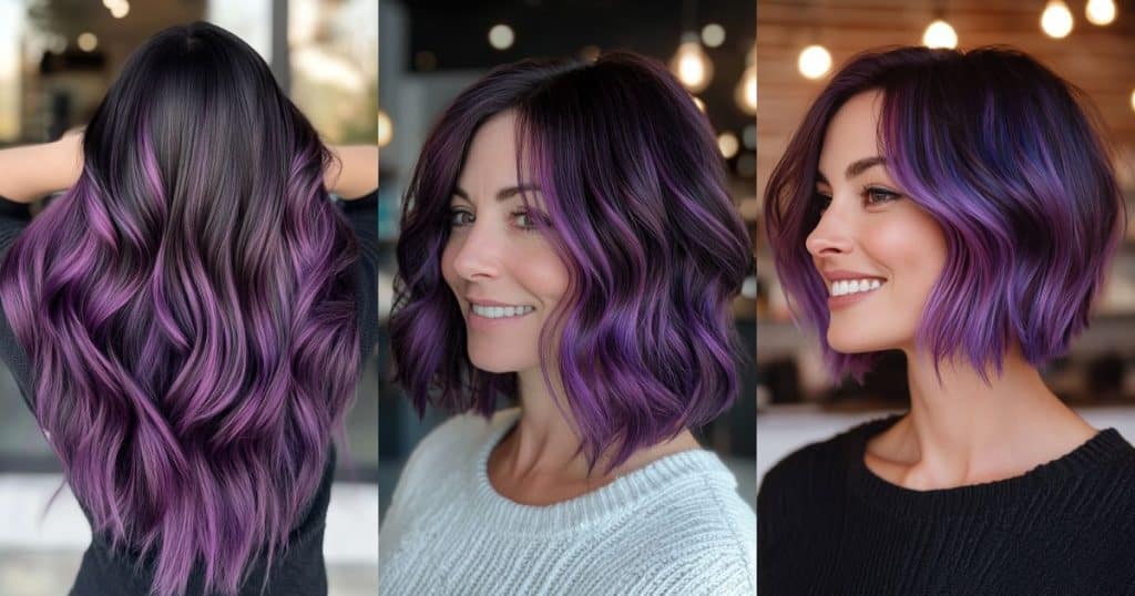 32 Vibrant Plum Hair Color Looks for 2025