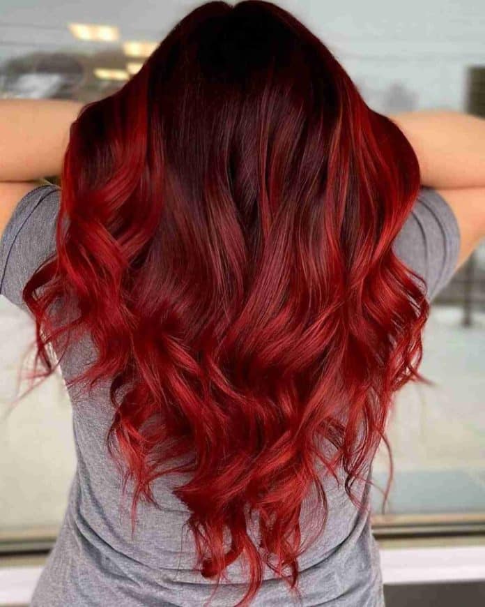 34 Hottest Red Balayage Hair Ideas Perfect for 2026