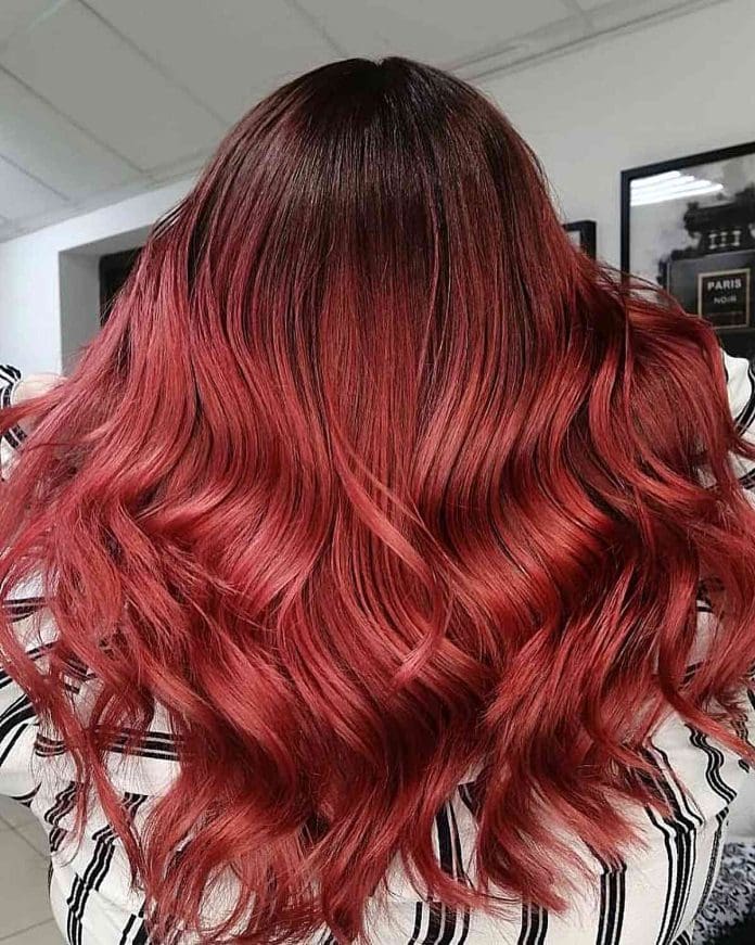 34 Hottest Red Balayage Hair Ideas Perfect for 2025
